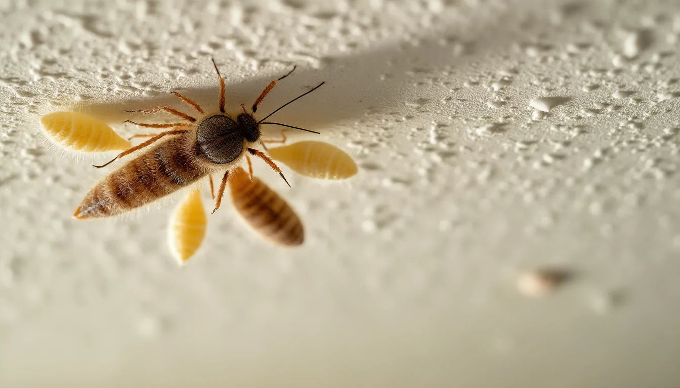 Larves de mites au plafond : comment les reconnaître et s’en ...